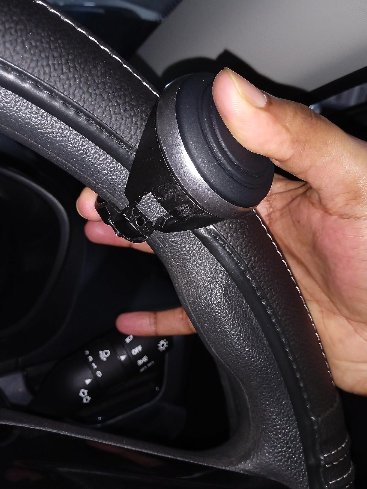 CARWORLD Universal Car Steering Knob, Car Steering Wheel Knob, Steering ...