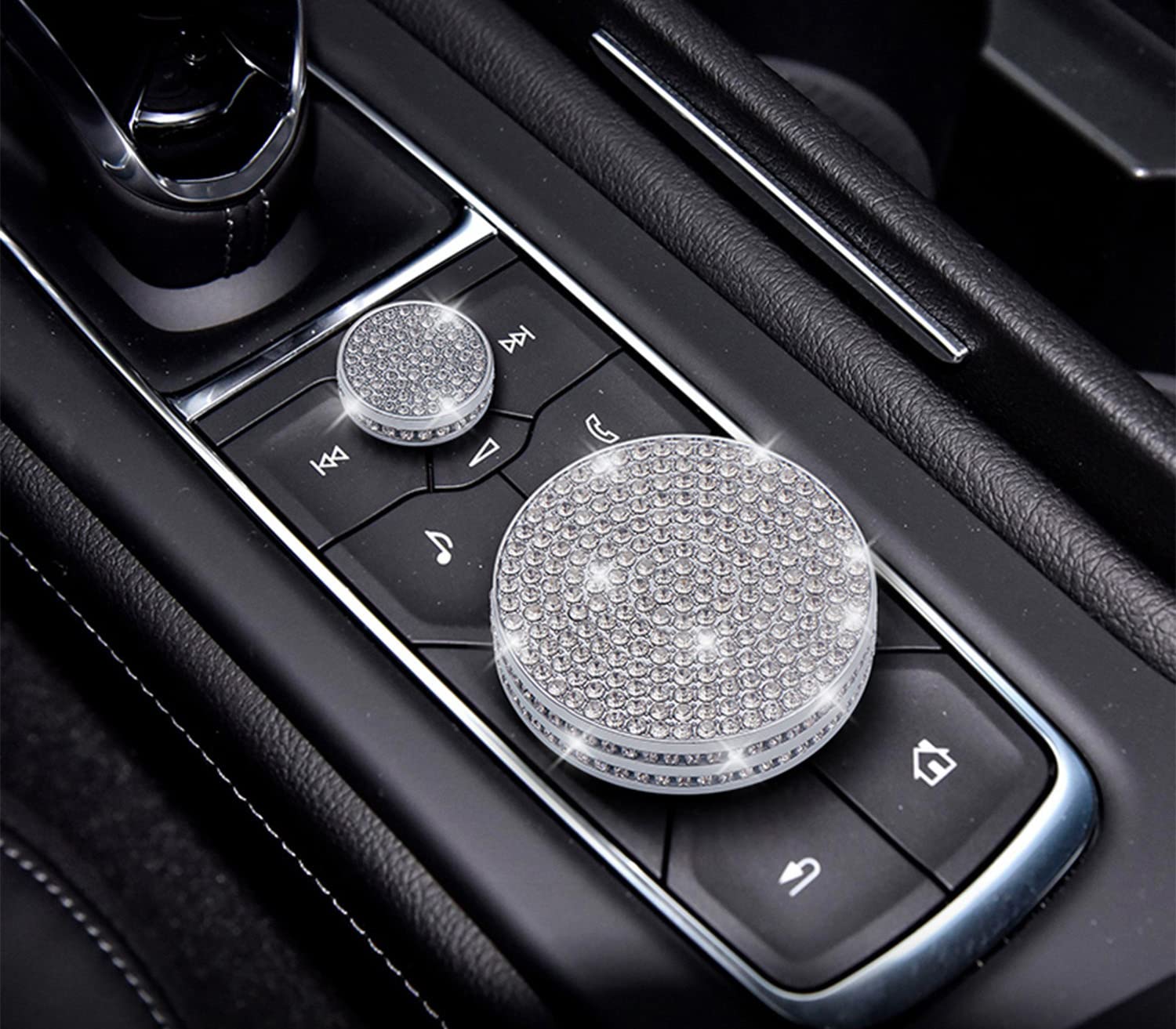 Amazon.com: Car Interior Trim Bling Accessories Central Control ...