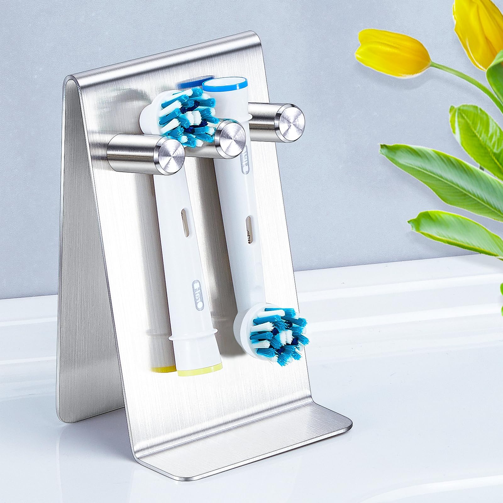 Head Stand - Electric Toothbrush Head Holder - Stone White : Amazon.co ...