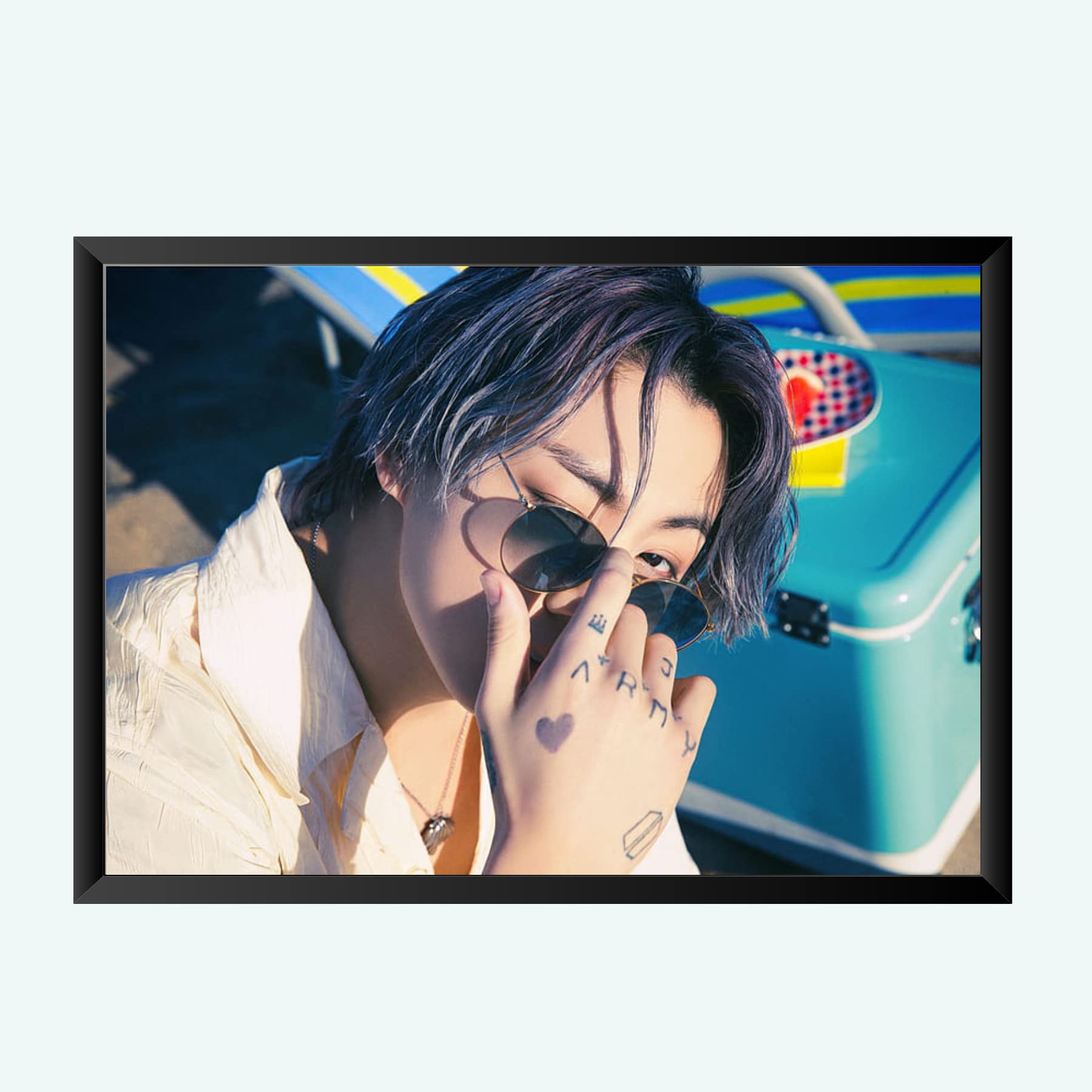 Nokkes Bts Army Bangtan Boy V suga J-Hope Jungkook Jin Jimin Rm 5X7 ...