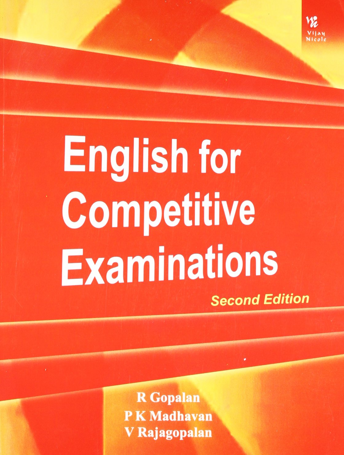 English for Competitive Examinations: R. Gopalan, V. Rajagopalan ...
