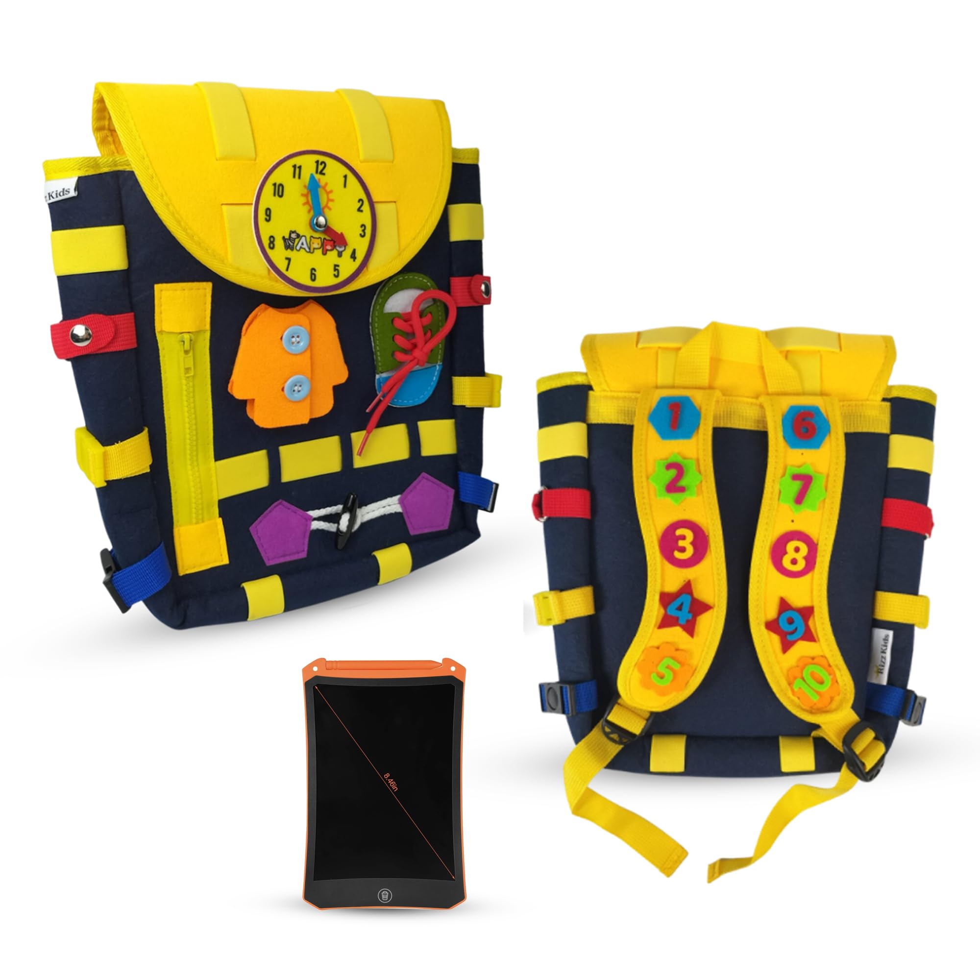 Amazon.com | Rizz Kids- Travel Bundle- Activity Backpack and Free LCD ...