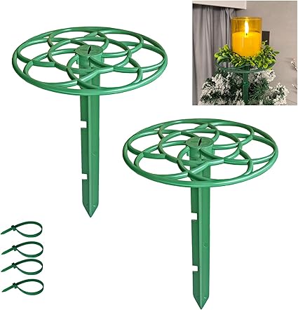 Amazon.com: 2 PSC Christmas Tree Topper Holder, Planar Holiday ...