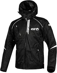 Amazon.co.jp: ELF EL-7246 Motorcycle Blouson Jacket Water Proof FBlouson (Water Proof Hooded ...