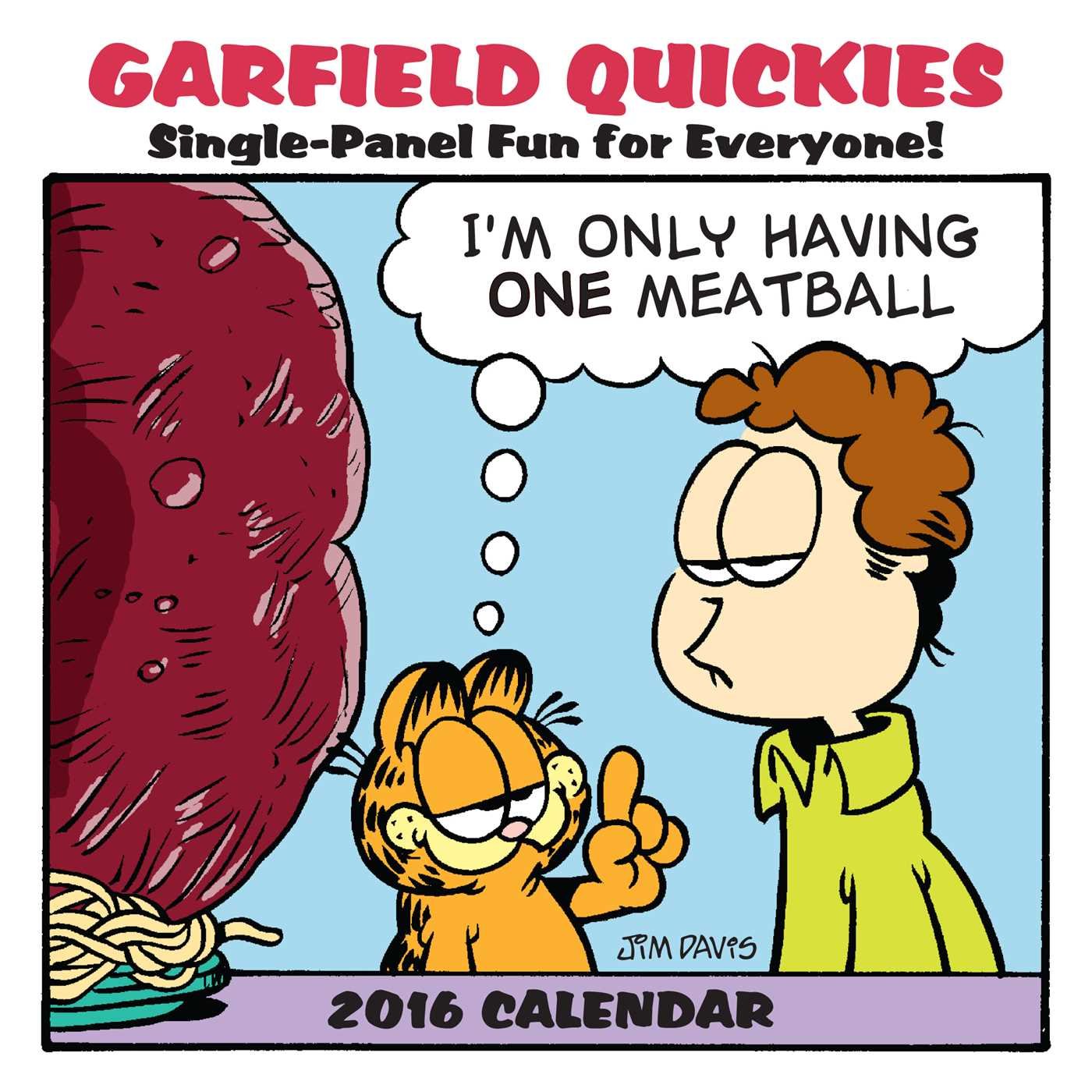 Garfield 2016 Mini Wall Calendar: Davis, Jim: 9781449465285: Amazon.com ...