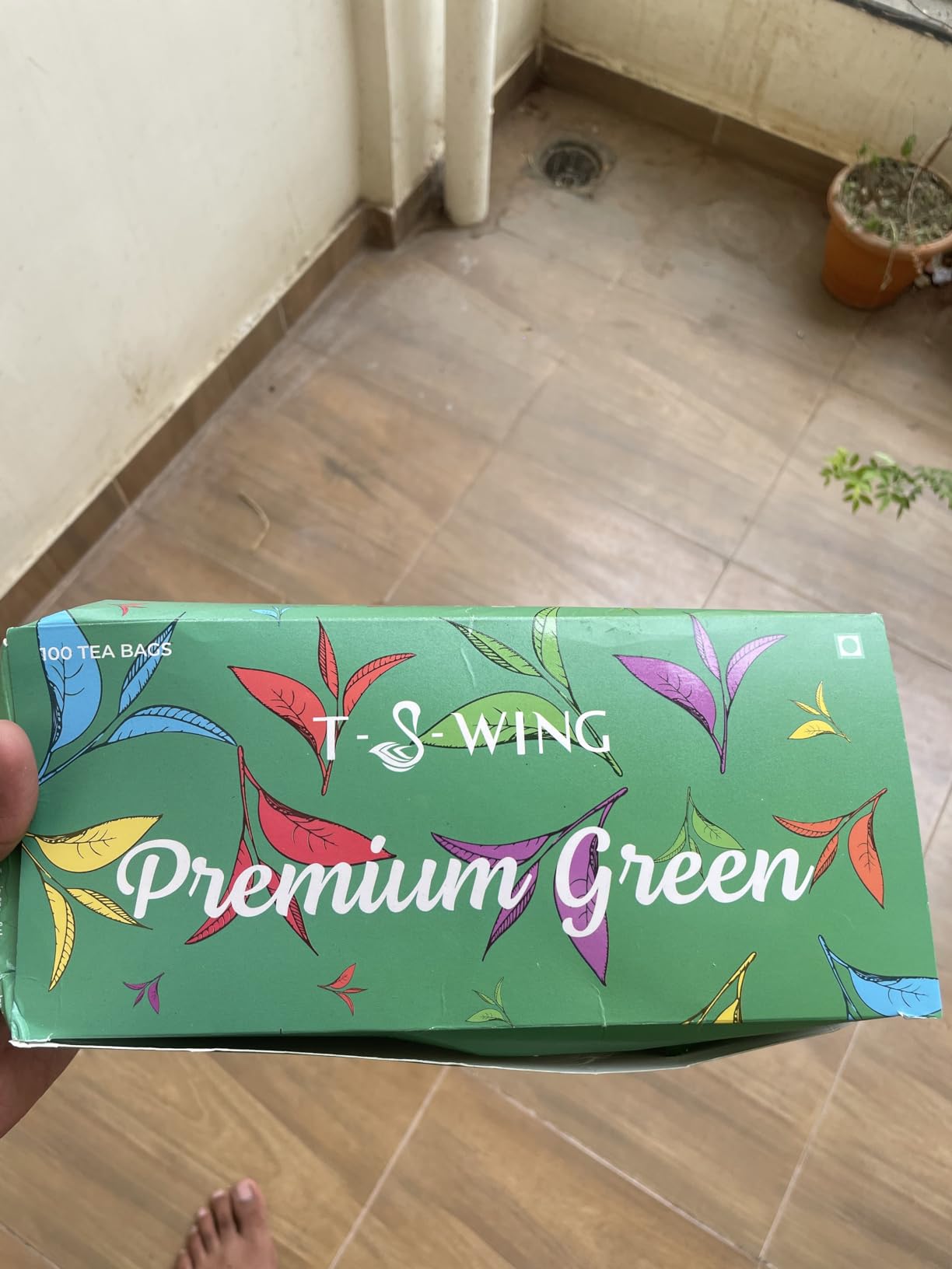 T-S-WING Premium Green Tea|100 Tea Bags|Zero Calories, Less Bitter, All ...