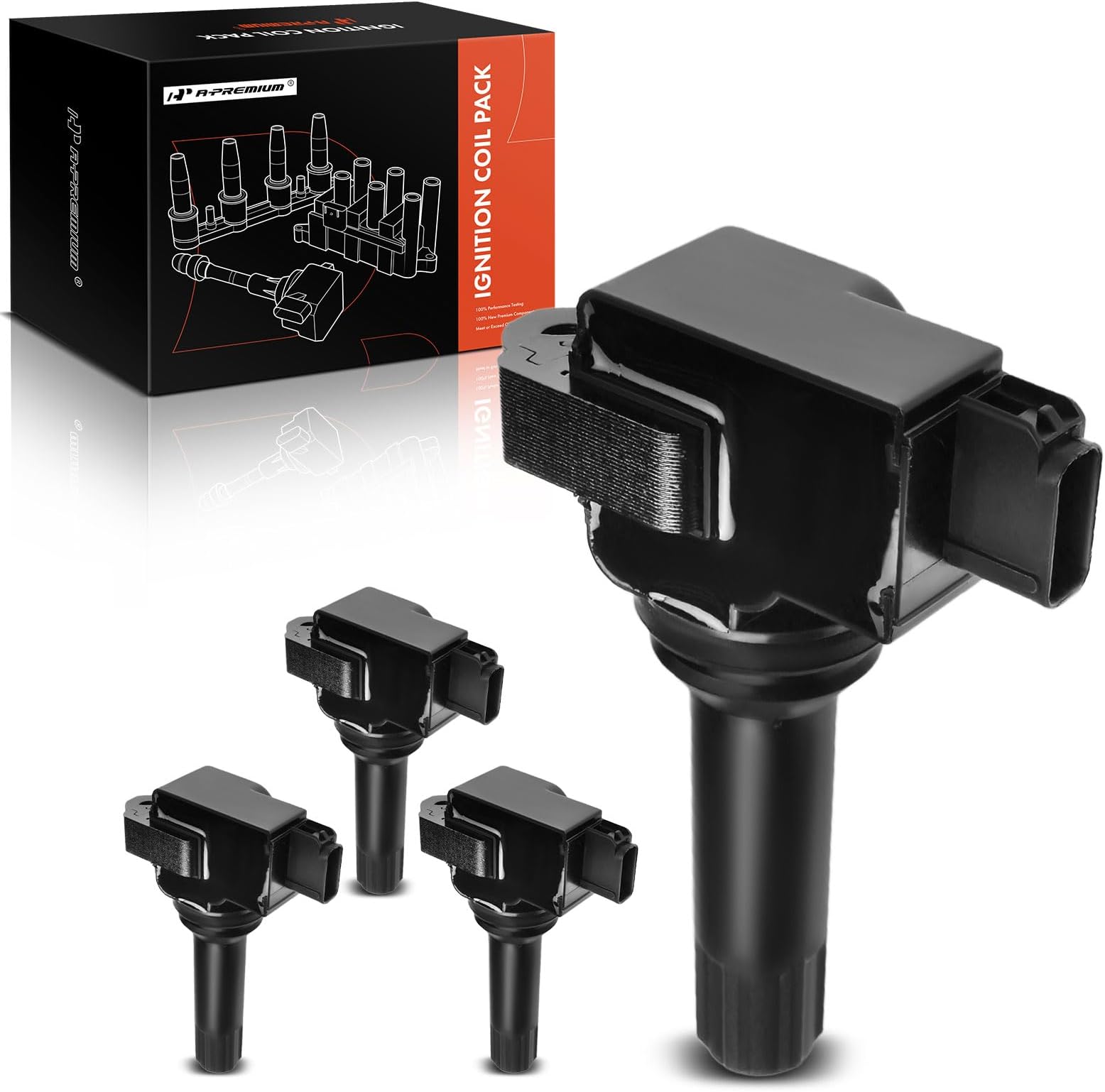 Amazon.com: GP POWER OLD VERSION IGNITION COIL UF710 UF720 22433AA681 ...