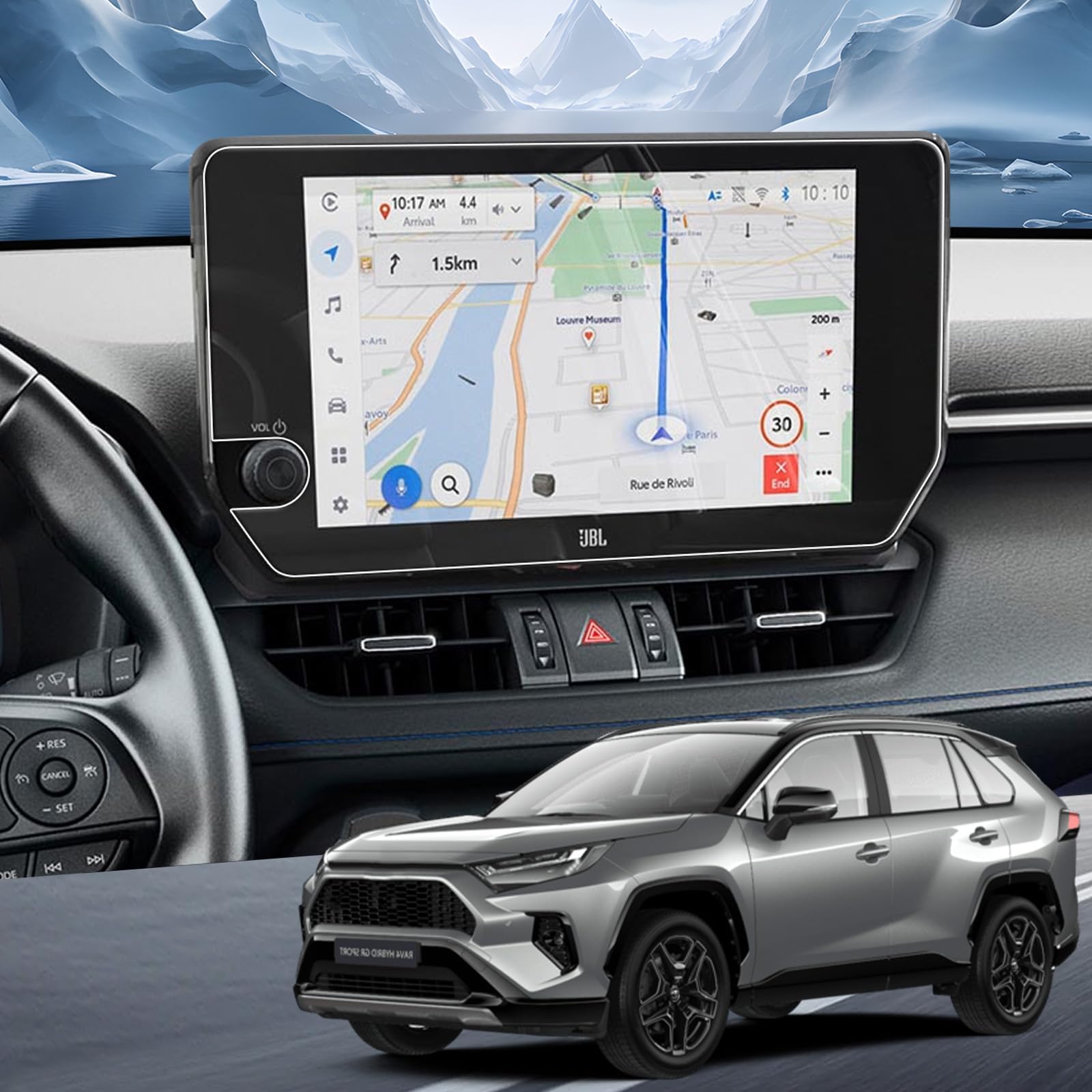 Amazon.com: YEE PIN 2025 RAV4 Screen Protector for 2023 2024 2025 ...