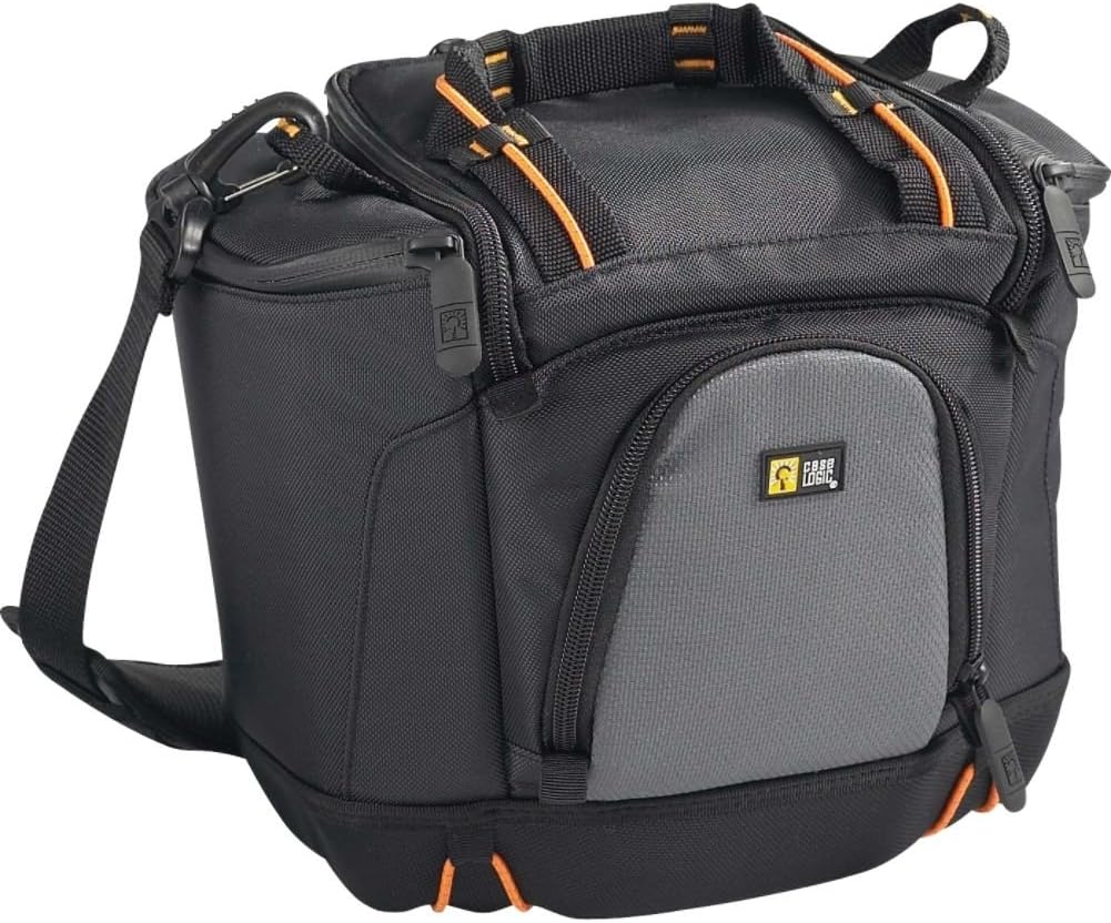 Amazon.com : Case Logic SLRC2 Camera Bag & 2 Lenses Case (Black/Grey ...