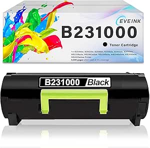 Amazon.com: B231000 Black Toner Cartridge Replacement for Lexmark ...