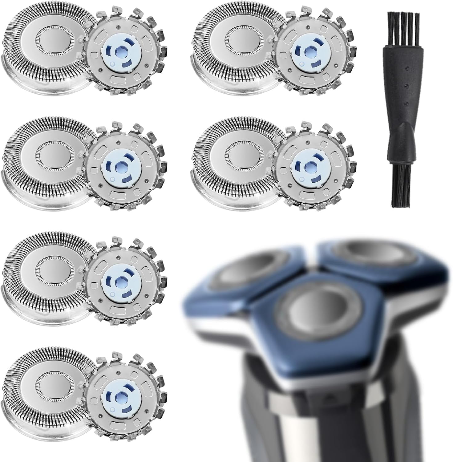 Amazon.com: 6 Pack SH71/52 Replacement Shaver Heads Compatible with Ph ...