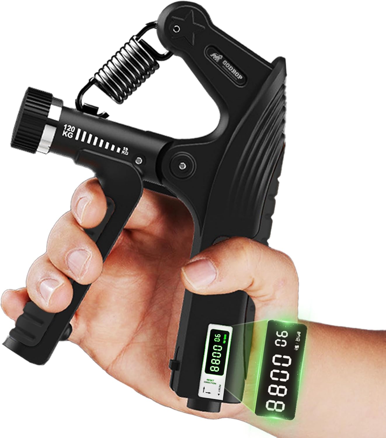 Amazon.com : Grip Strength Trainer, Hand Grip Exerciser Strengthener ...