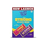 Yogabar Strong 12g Protein Bar Variety Pack of 6 (3 x Choco Peanut ...