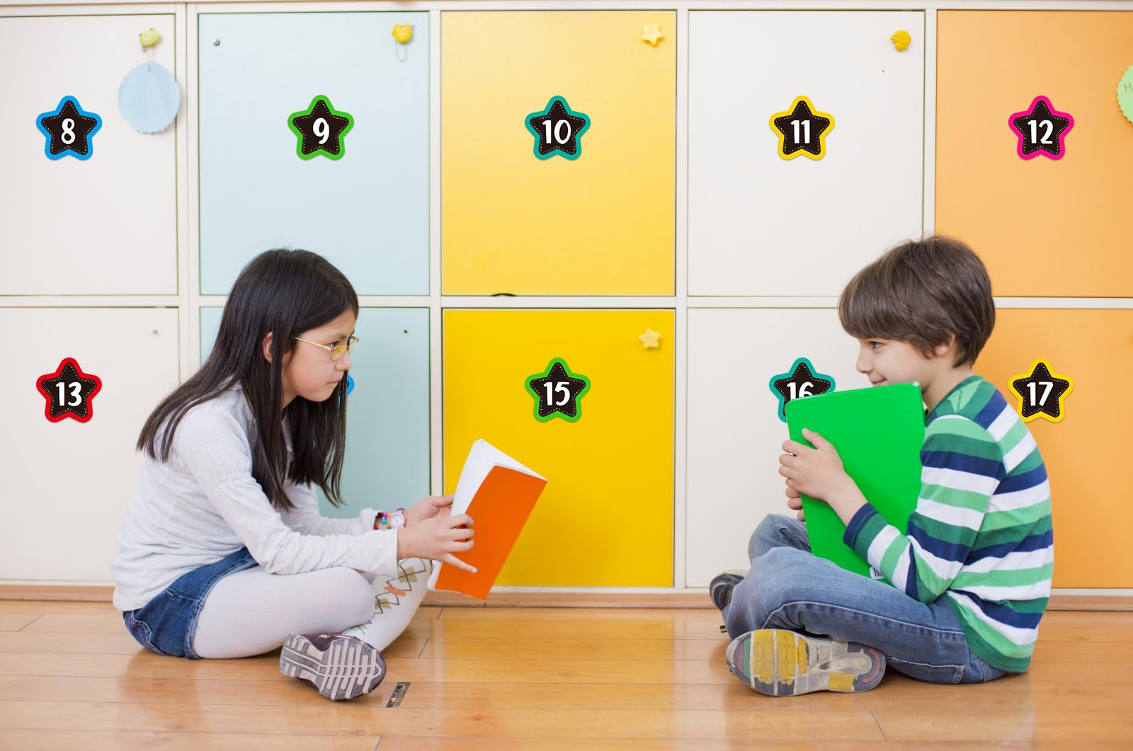 Snapklik.com : Classroom Line Up Stickers - 36PCS Classroom Floor ...