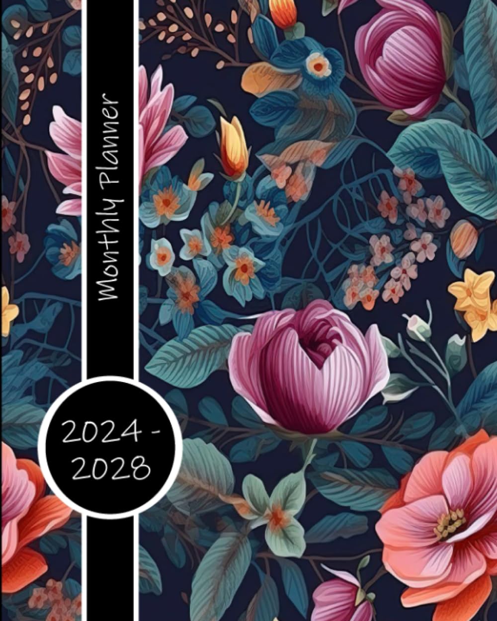 2024 - 2028 Monthly Planner: 5 Year Calendar | Schedule Organizer | 60 ...