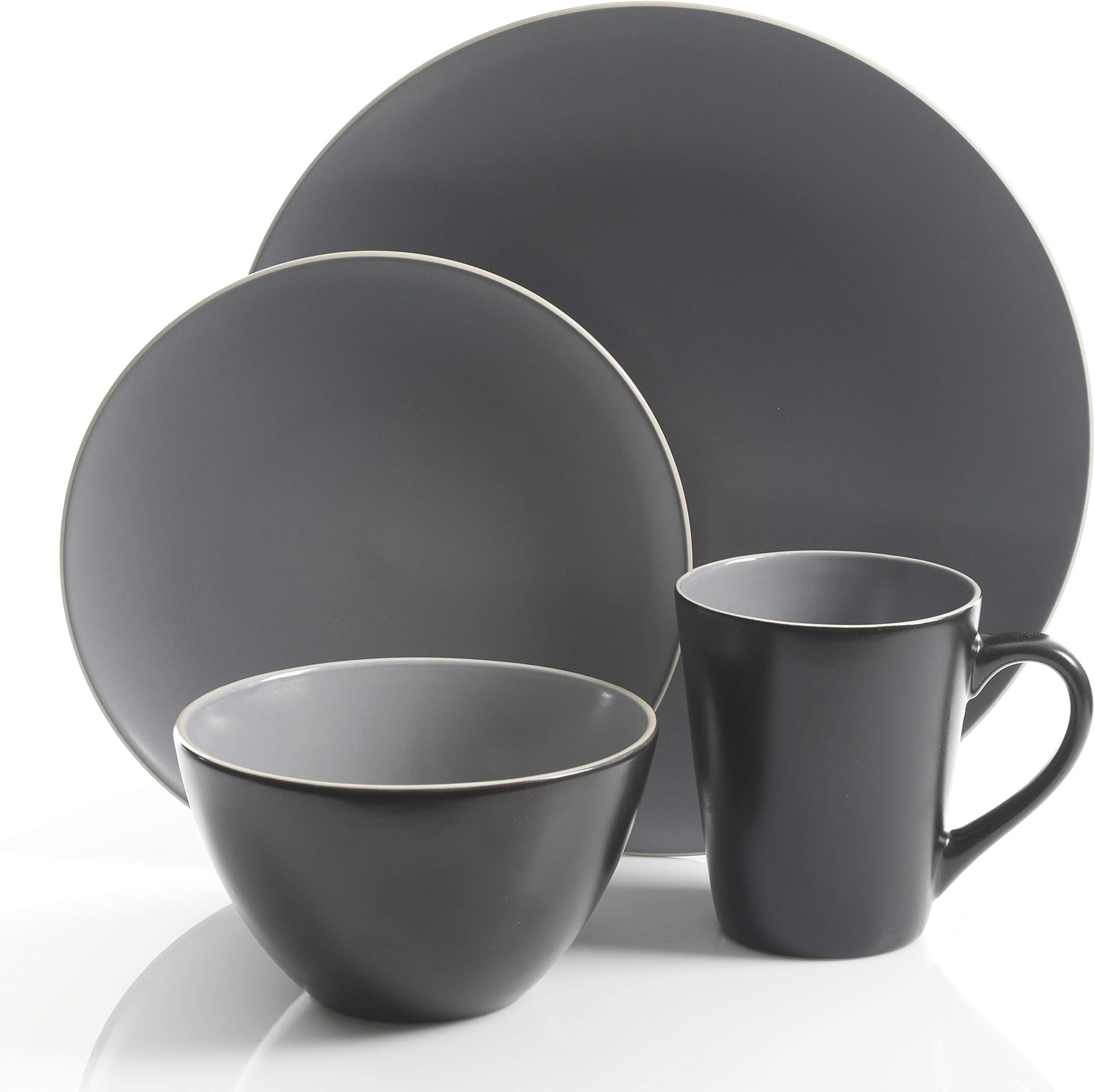 Amazon.com | Gibson Home Amalfi 16-Piece Dinnerware Set: Dinnerware Sets