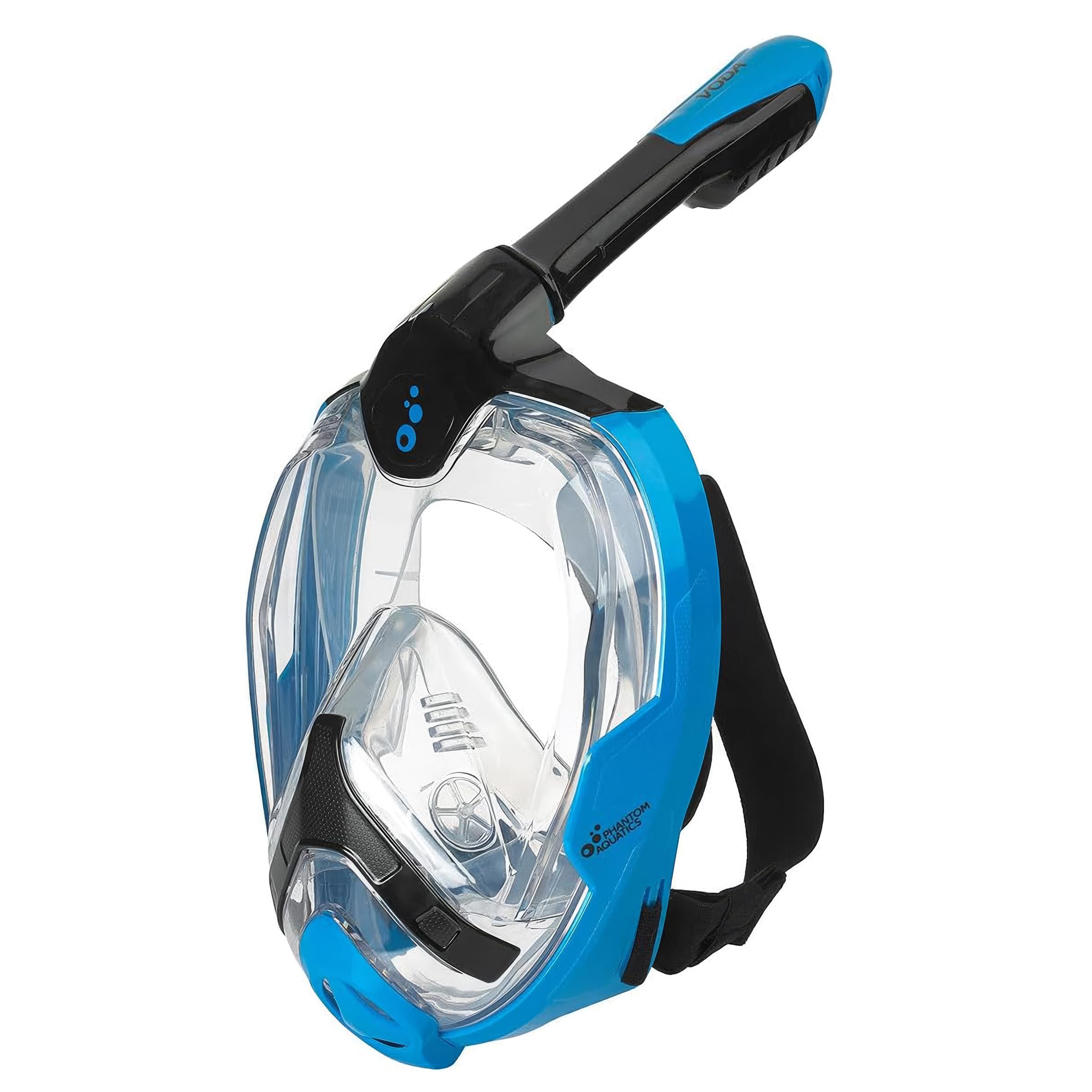 Snapklik.com : Phantom Aquatics Voda Full Face Snorkel Mask - Blue