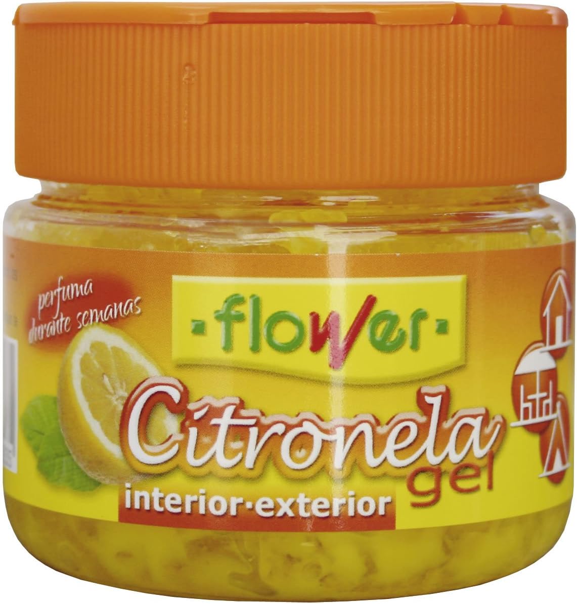 Flower 1 – 20523 – Mosquito Repellent Citronella Gel, 125 Gr : Amazon ...