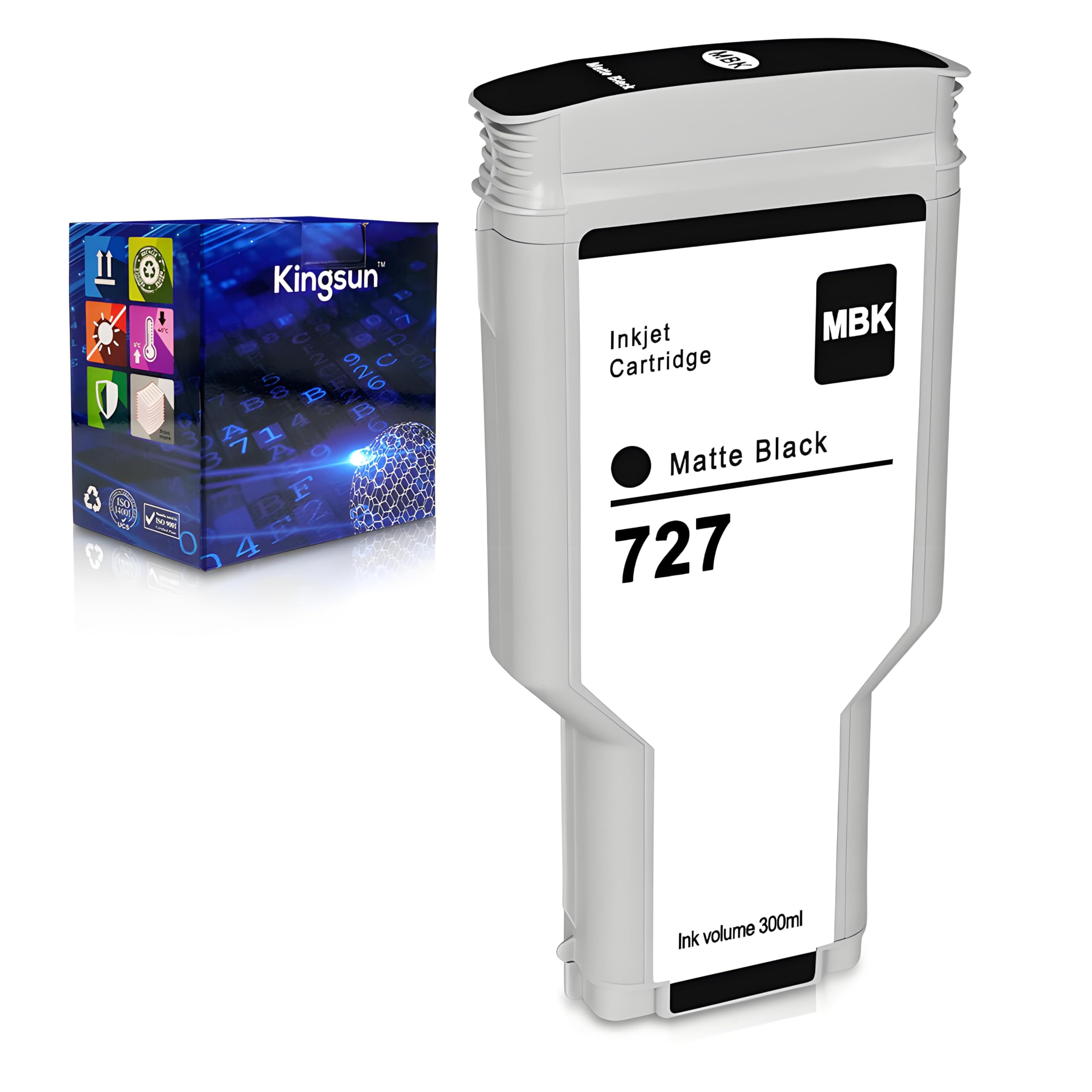 Amazon.com: KSUMEI HP 727 Remanufactured Ink Cartridge Compatible Dye ...