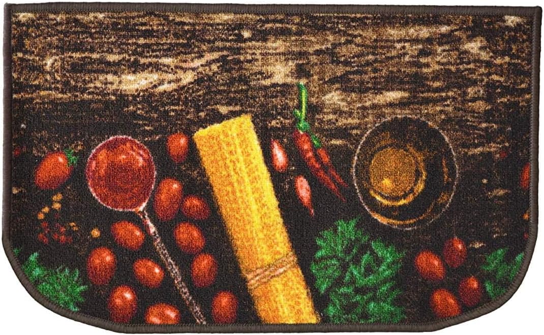 Amazon.com: Kashi Home Kitchen Rug, Printed Area Rug, Durable Floor ...
