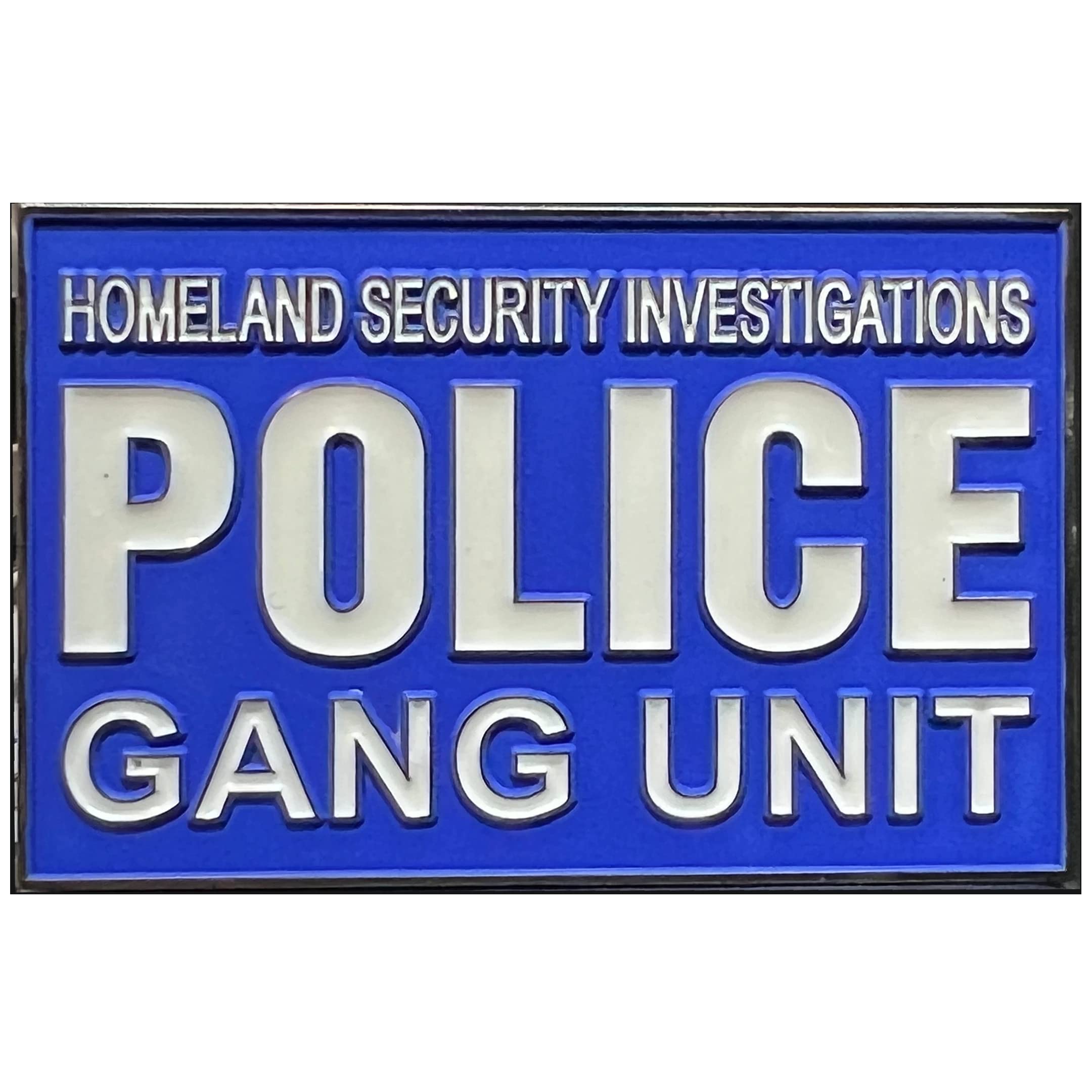 Buy EL11-003 HSI Special Agent Gang Unit Challenge Coin Blue Line ...