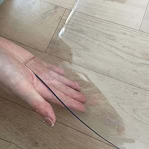 Amazon.com: Clear Vinyl Plastic Floor Runner Protector Clear Rug ...