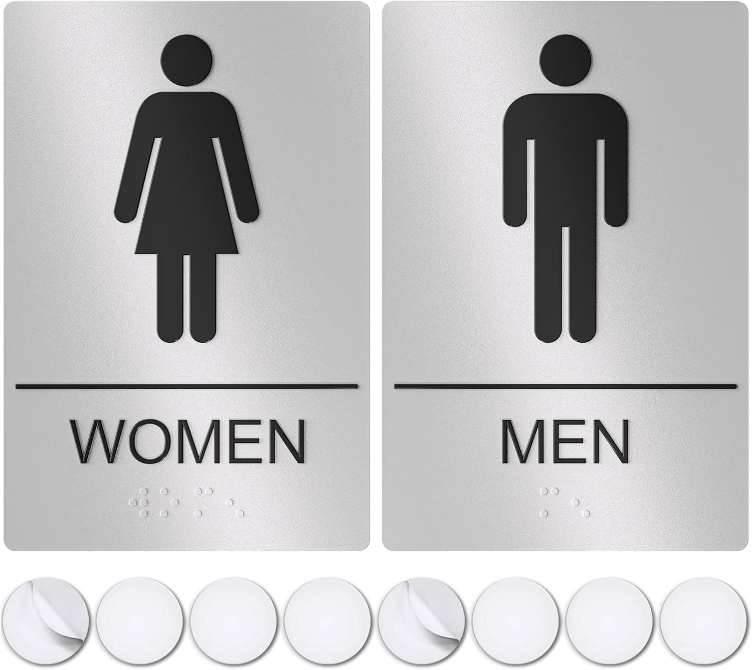 Washroom Sign, Bathroom Signs For Business - Ideal Restroom Sign For ...