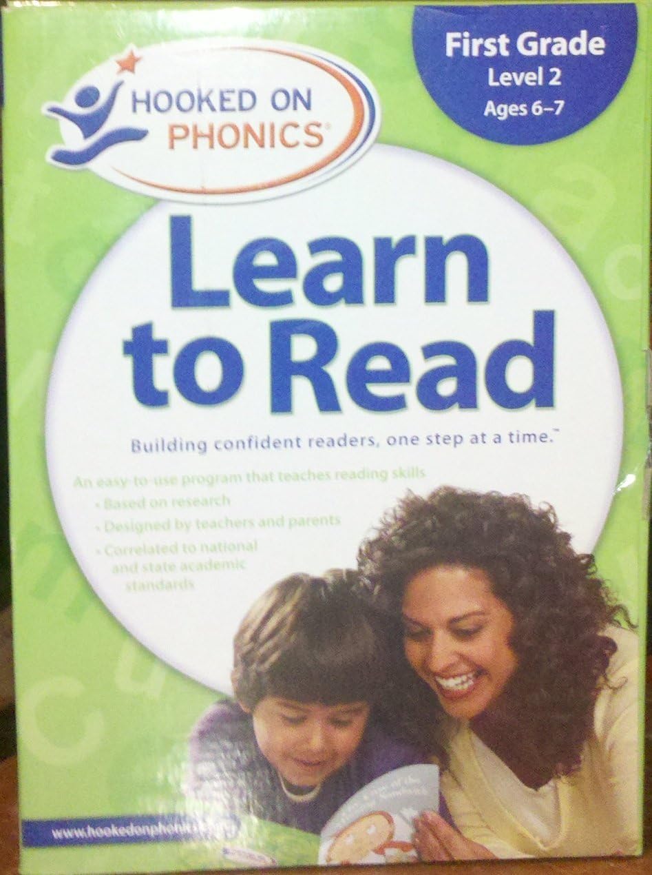 Amazon.com: Hooked on Phonics Learn to Read- First Grade Level 2, Age 6 ...