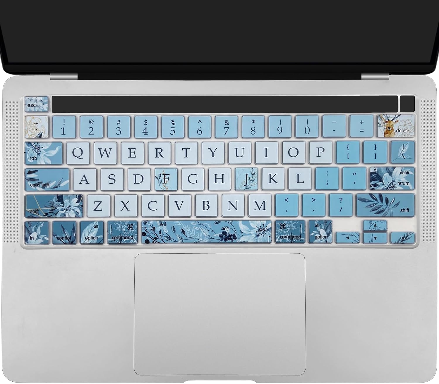 Amazon.com: Sanfulin Silicone Keyboard Cover Skin for 2020-2023 MacBook ...