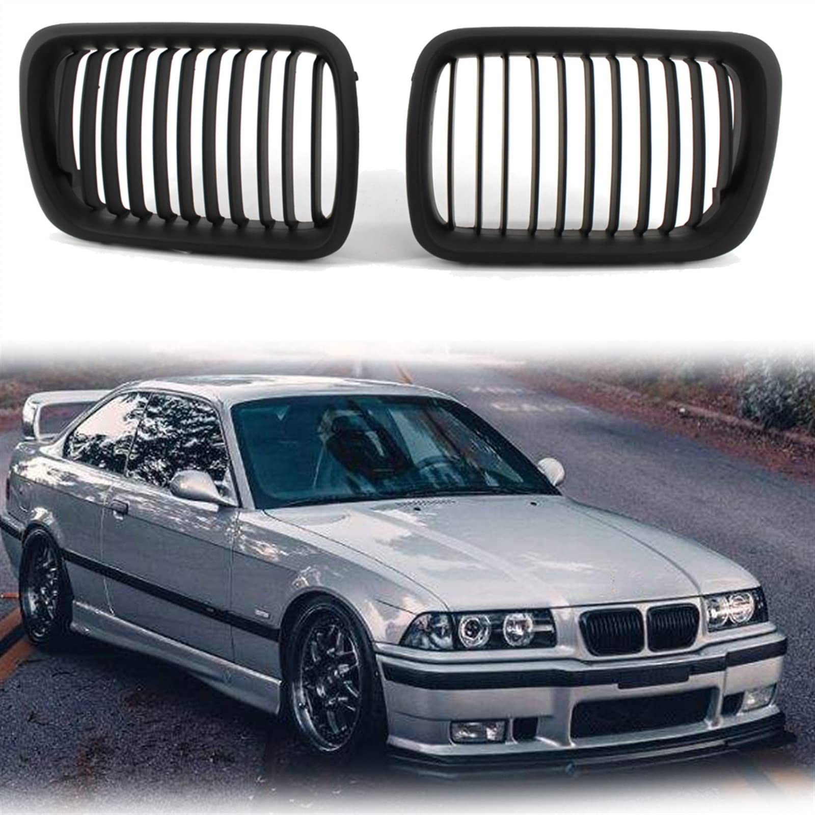 E36 Luxury Grill For BMW New 5 Series I5 2024 G60 Car Front Kidney