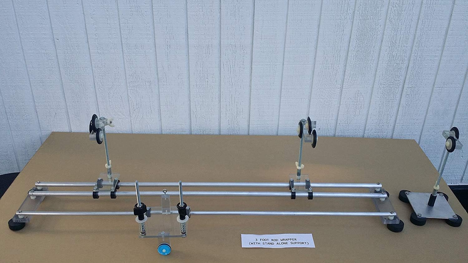 Amazon.com : 3 Foot Fishing Hand Rod Wrapper with 6 RPM Rod Dryer ...