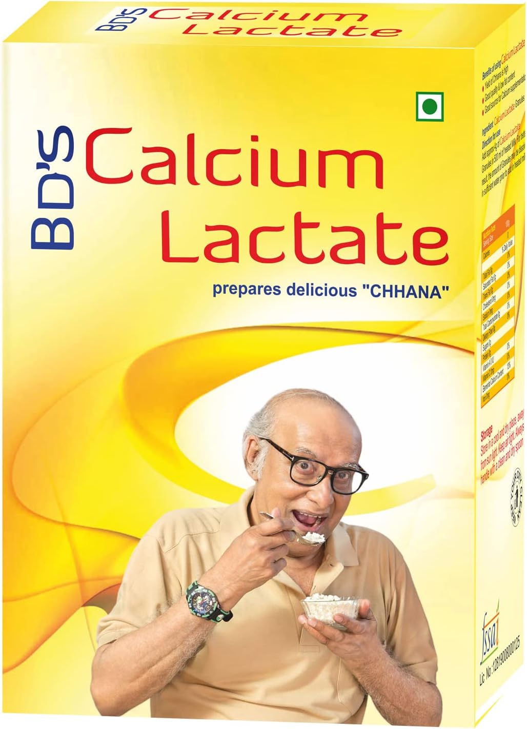 Amazon.com: B D 1958 & CO-CALCIUM LACTATE POWDER, 450GM, PACK OF PCS ...