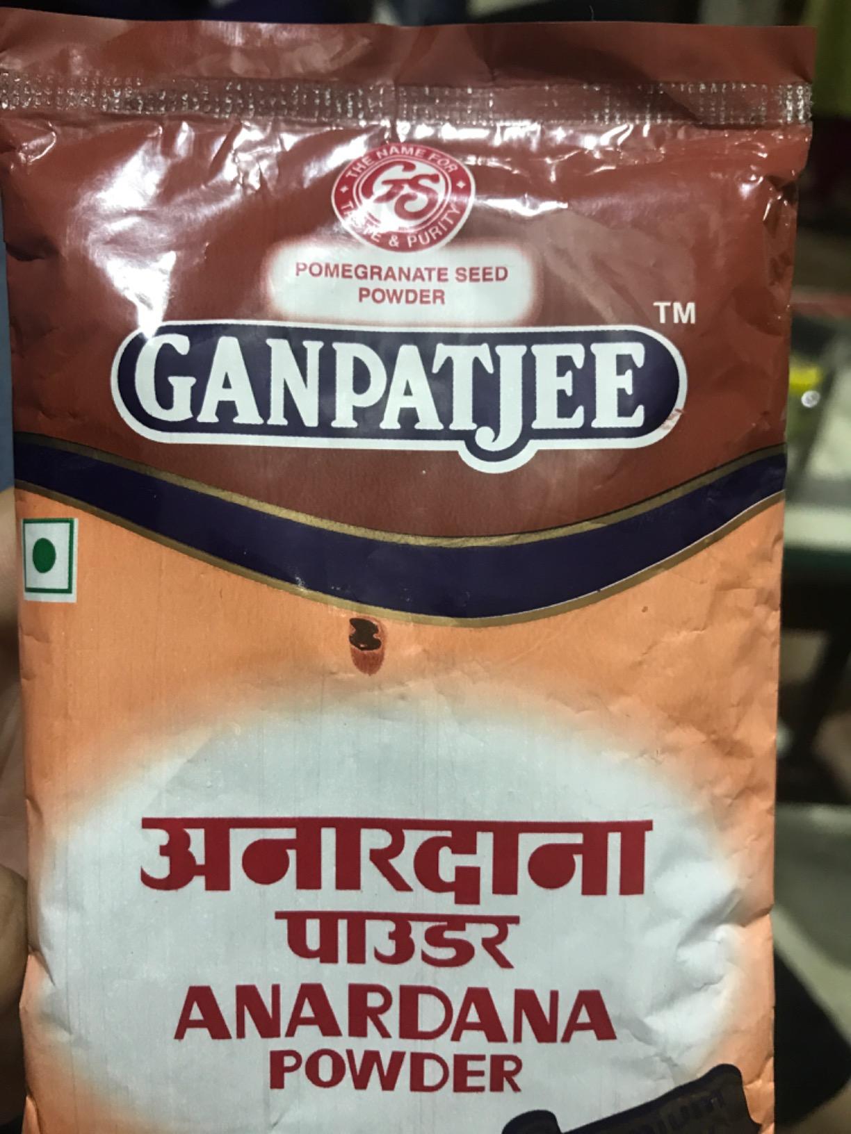 Ganpatjee Pomegranate Anardana Powder,100g | Dry & 100% Natural ...