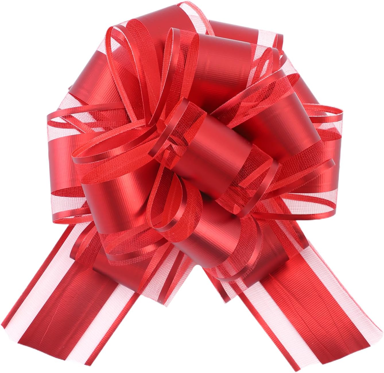 Amazon.com: 12 Pieces Gift Wrap Ribbon Pull Bows (6" Wide); Easy and ...