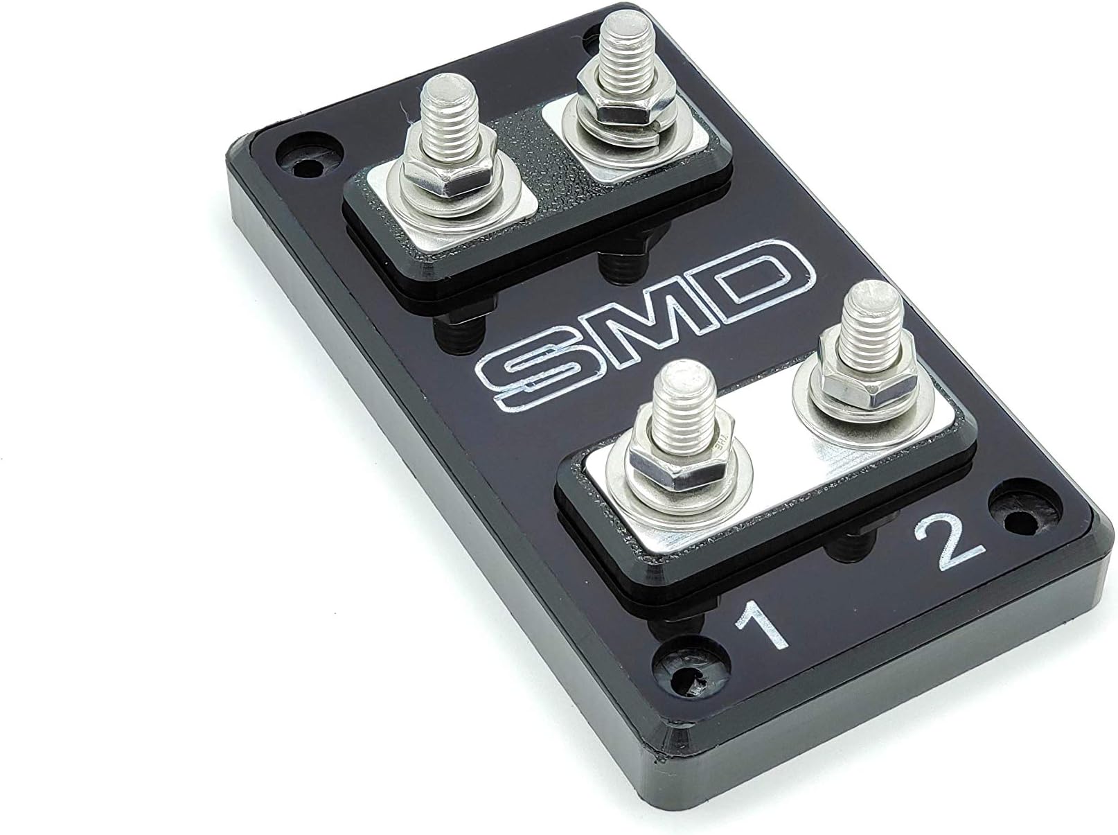 Amazon.com: Dual Fuse Holder Ring Terminal Style Double 1/0 ga 4 ga ANL ...