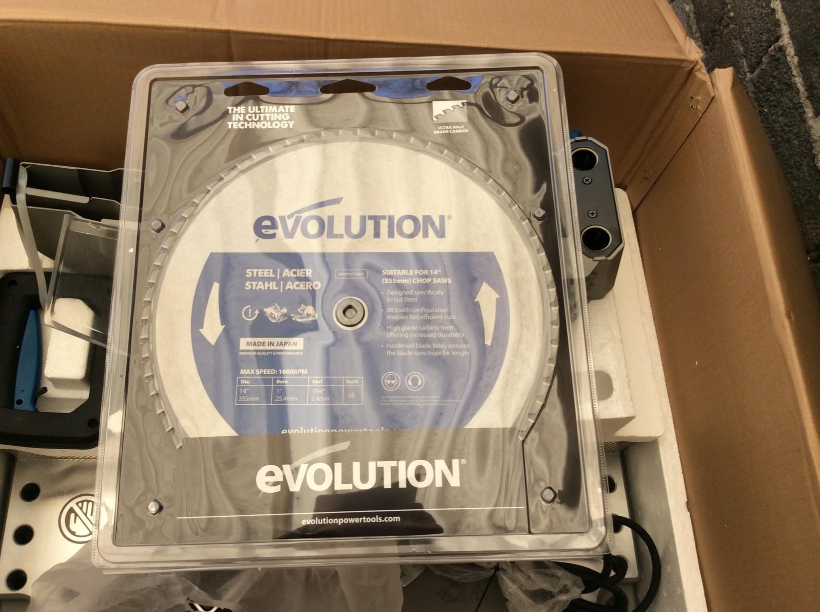 $27/mo - Finance Evolution S355MCS 14" Mitering Chop Saw/Heavy Duty ...