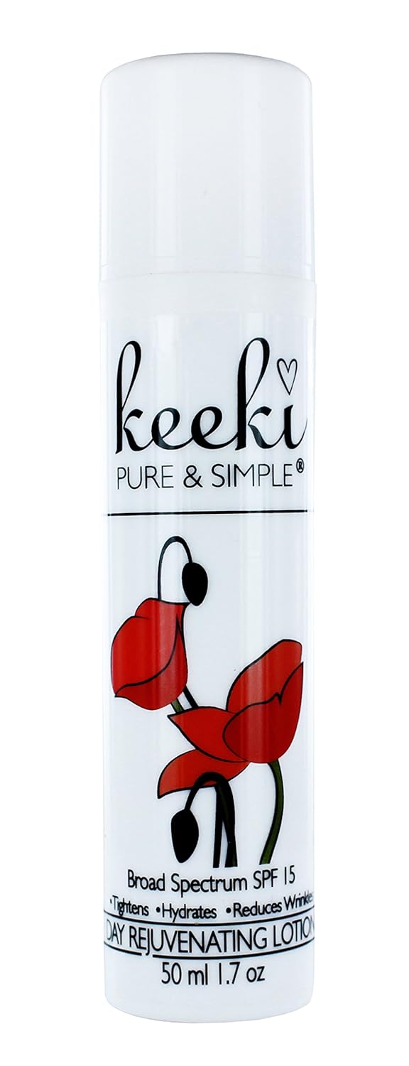 Amazon.com: Keeki Pure & Simple Organic Day Rejuvenating Lotion, SPF 15 ...