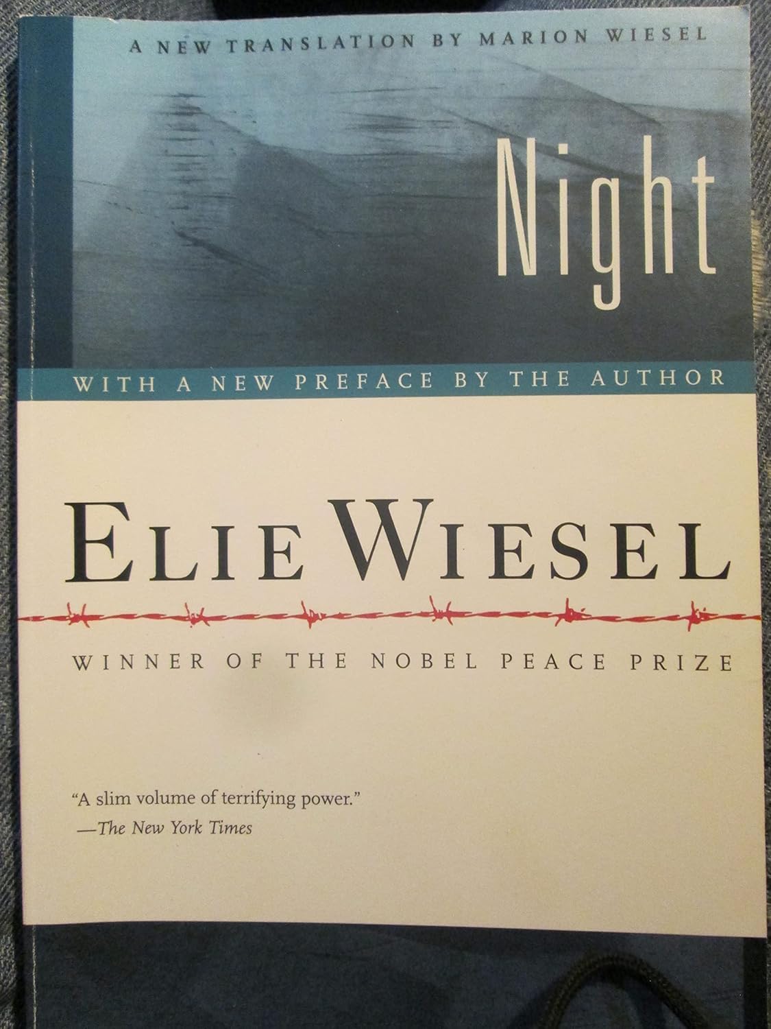 Night by Wiesel, Elie, Wiesel, Marion (2008) Paperback: Elie Wiesel ...