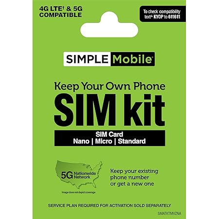 Amazon.com: Verizon Wireless prepaid activation kit with $40 plan ...