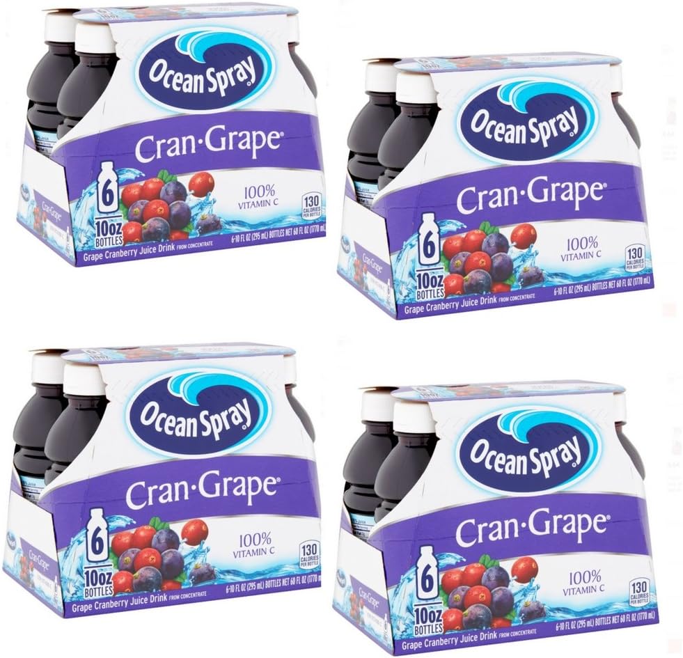 Amazon.com : Ocean Spray Juice, Cranberry Grape, 64 Fl Oz Bottle (Pack ...