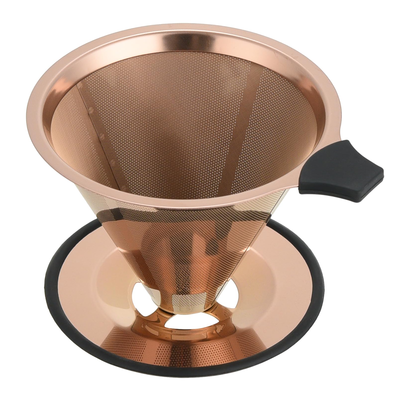 Amazon.com: Pour Over Coffee Dripper Filter: Reusable Stainless Steel ...