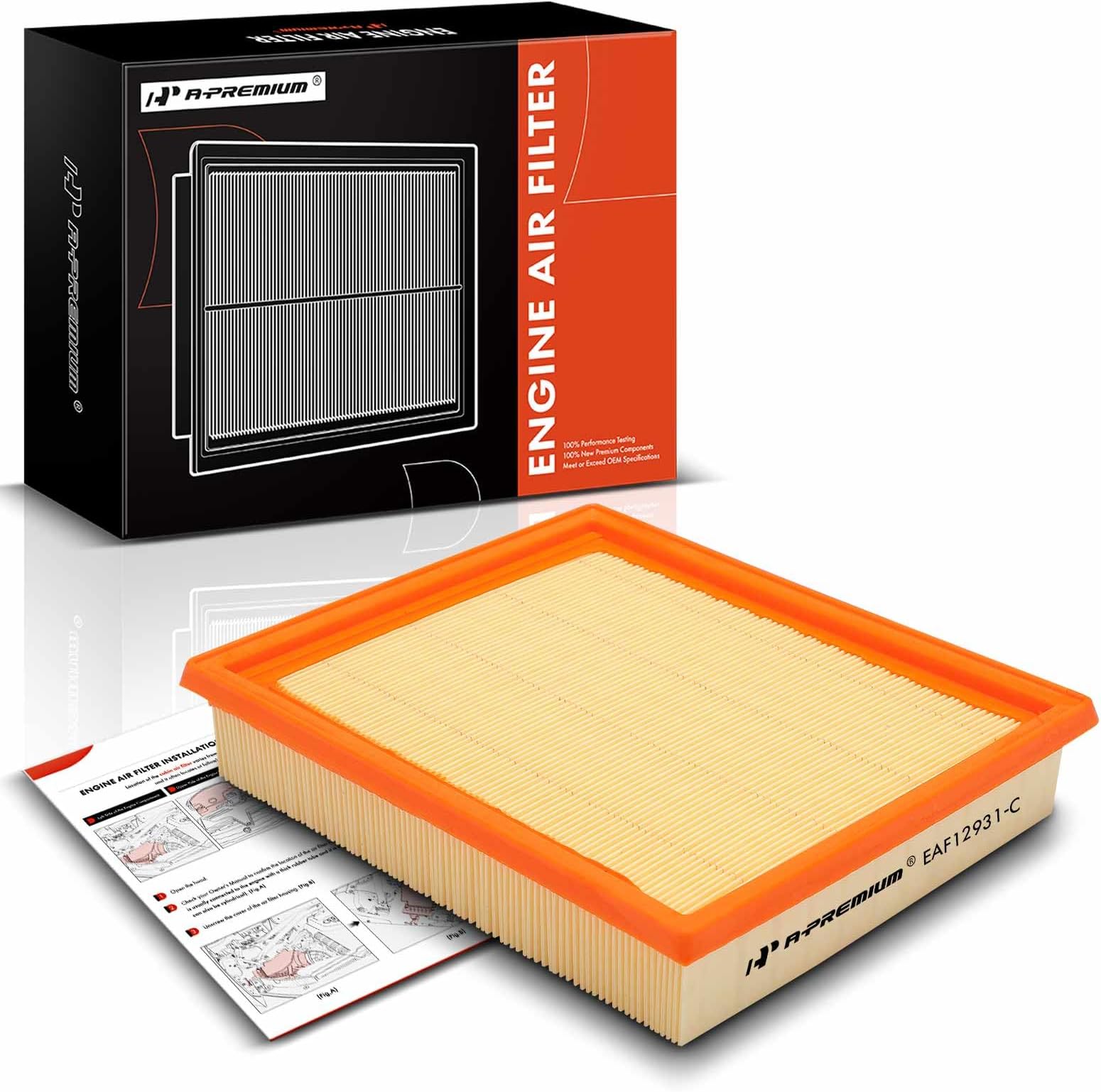 Amazon.com: A-Premium Engine Air Filter Compatible with Nissan ...