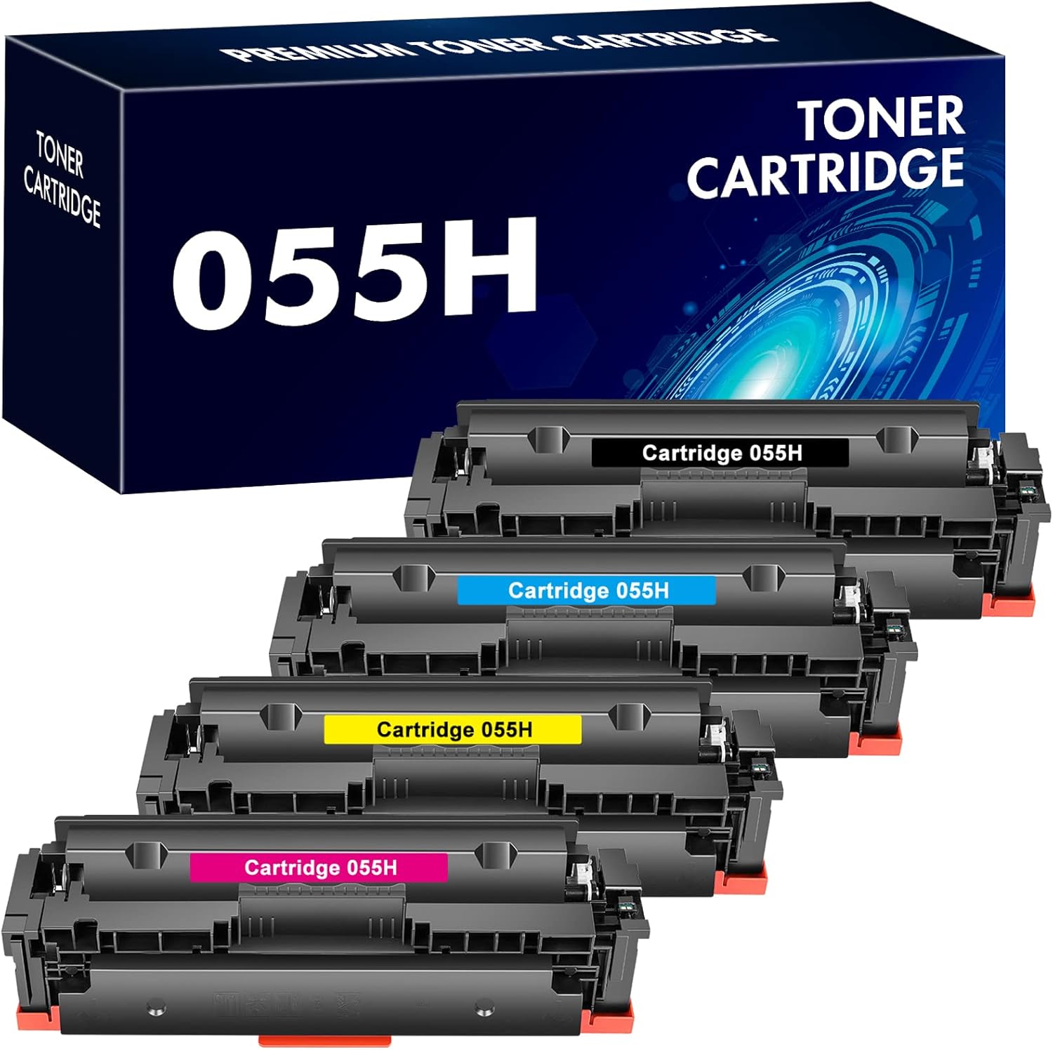 INFITONER Toner Cartridge Compatible for Canon 055H 055 i-SENSYS ...