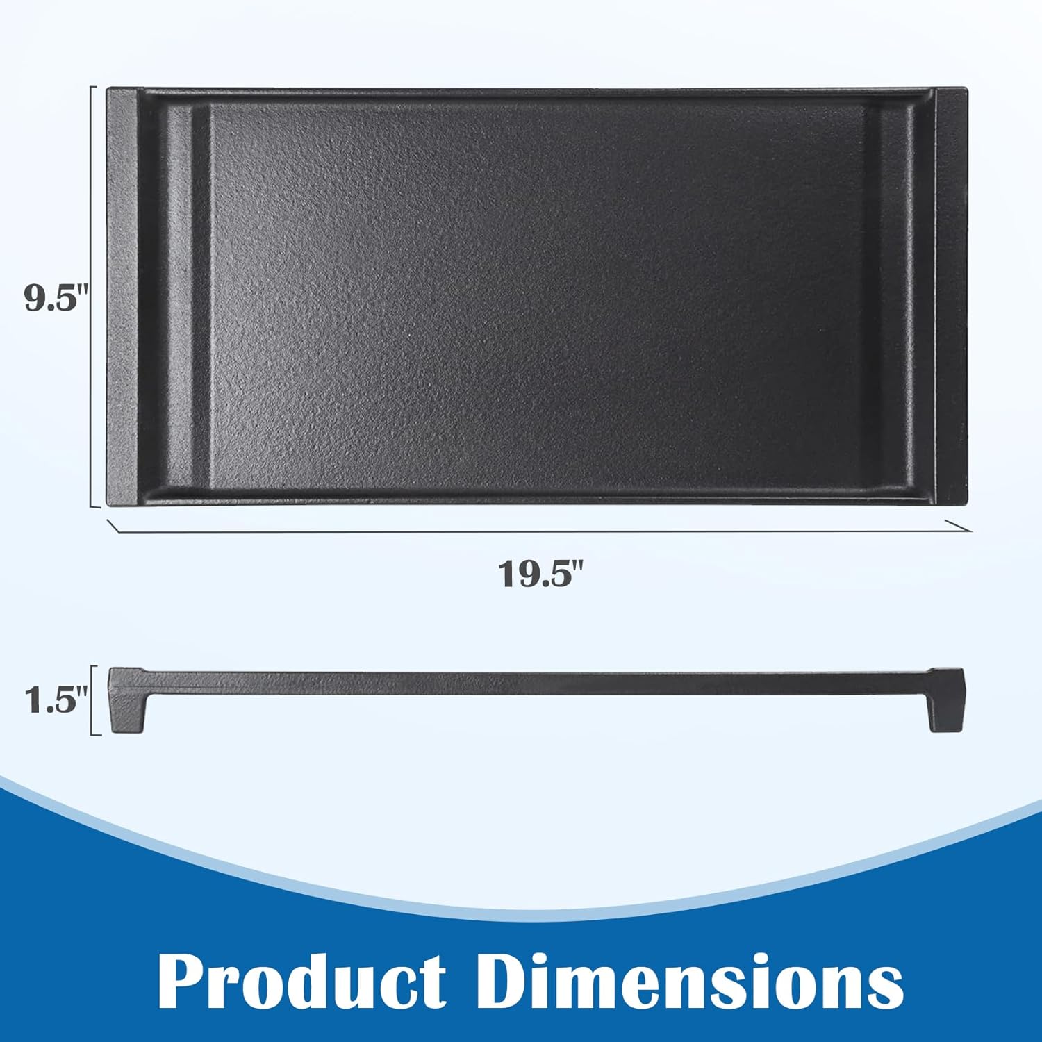 WB31X24738 Griddle Replacement for GE Appliance Gas Range Griddle ...