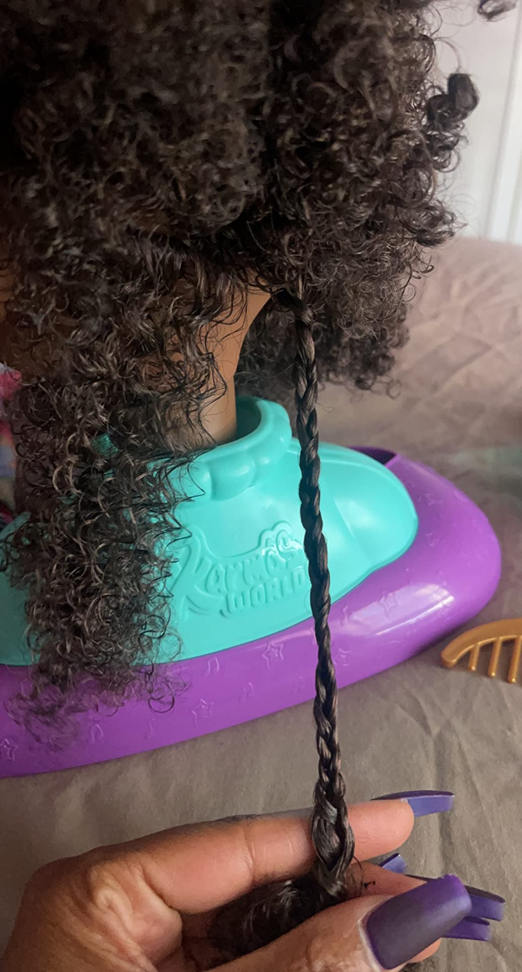 Amazon.com: Karma's World Styling Head Doll (12-In), 30+ Piece Set with ...