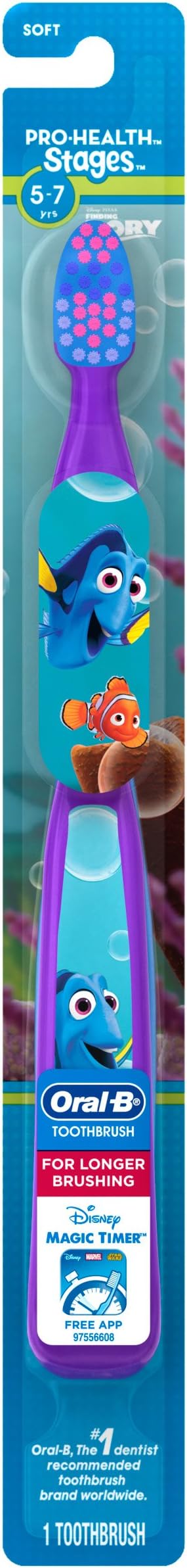 Amazon.com : Oral-B Disney Frozen Toothbrush, 3+ YRS, Extra Soft, Elsa ...