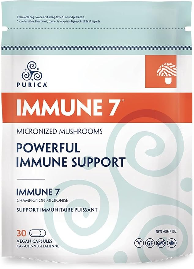 PURICA - Immune 7 Complex, 30 Vegan Capsules, 30-Day Supply - Blend of ...