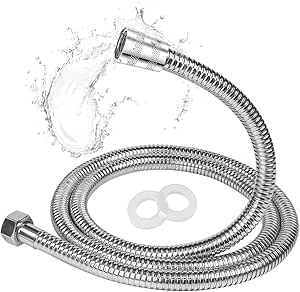 Shower Hose 3.0m Stainless Steel Extra Long Shower Pipe, Replacement ...