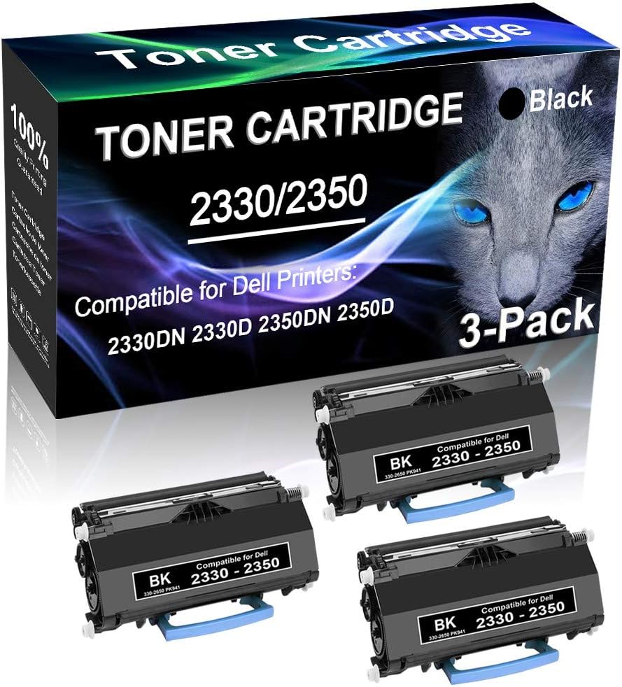 Amazon.com: 3-Pack Compatible High Yield PK941 330-2650 Toner Cartridge ...