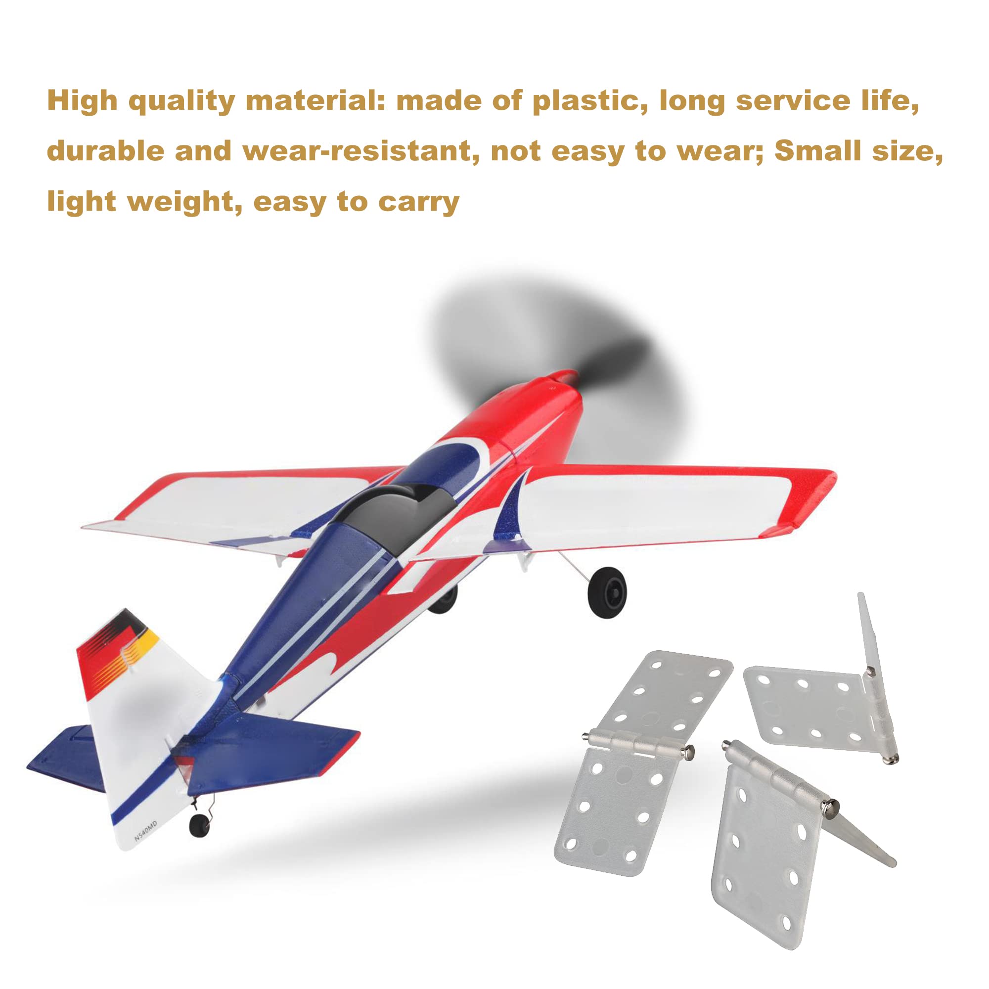Pinned Hinges For RC Aircraft Fixed-wing Model Plane Parts 20PCS ...